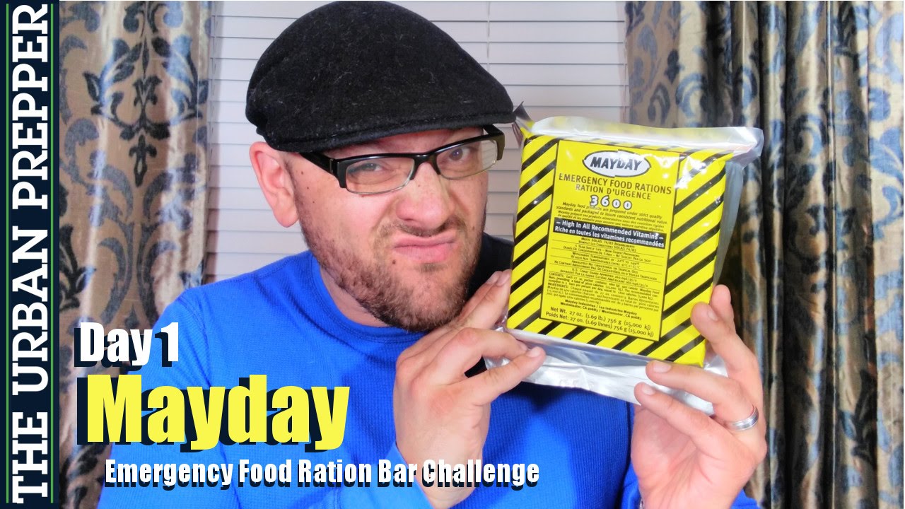 Eating only Mayday Emergency Food Rations for 72 hours