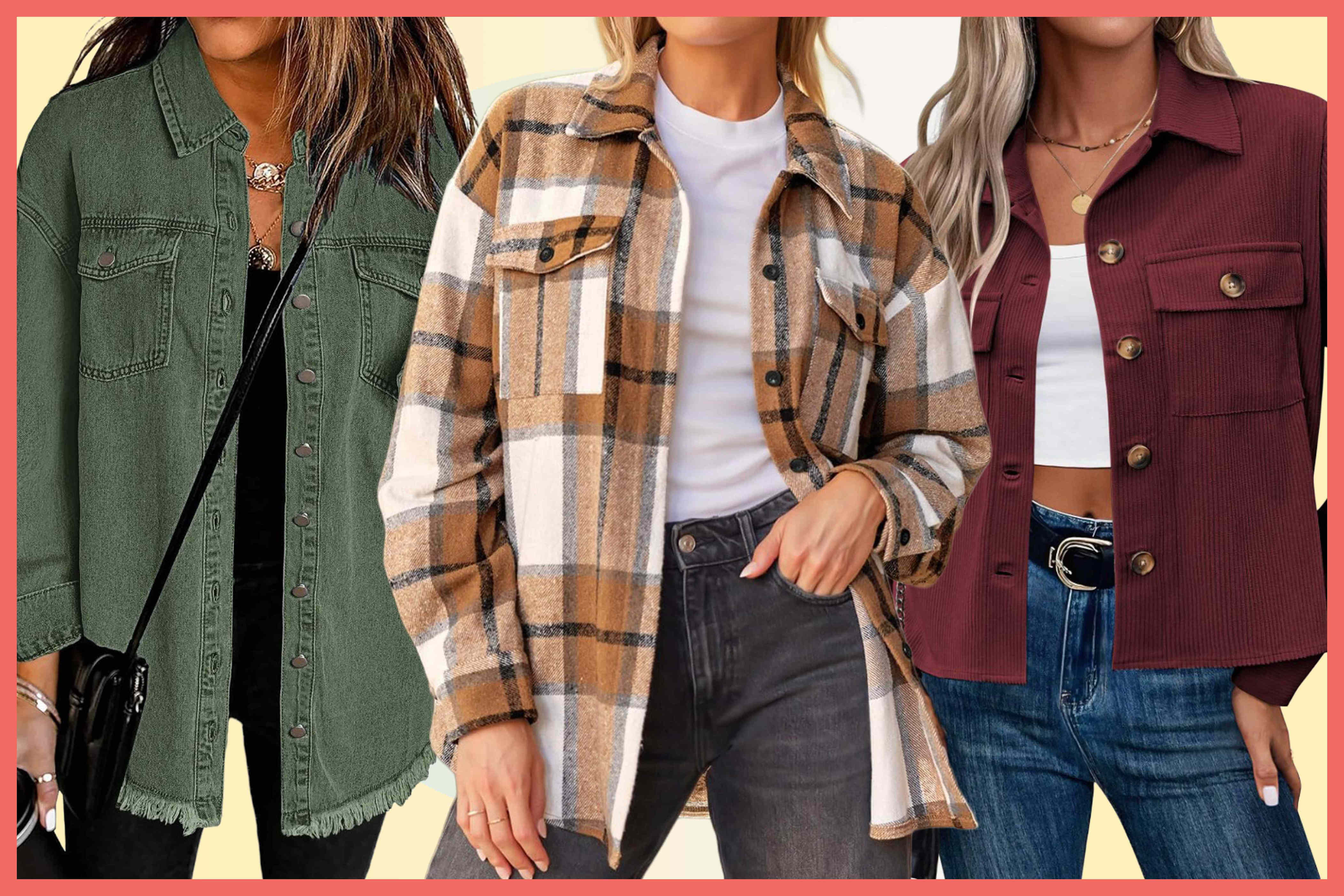 These Fall Shackets Earn Moms ‘So Many Compliments’ for Their Cozy But ...