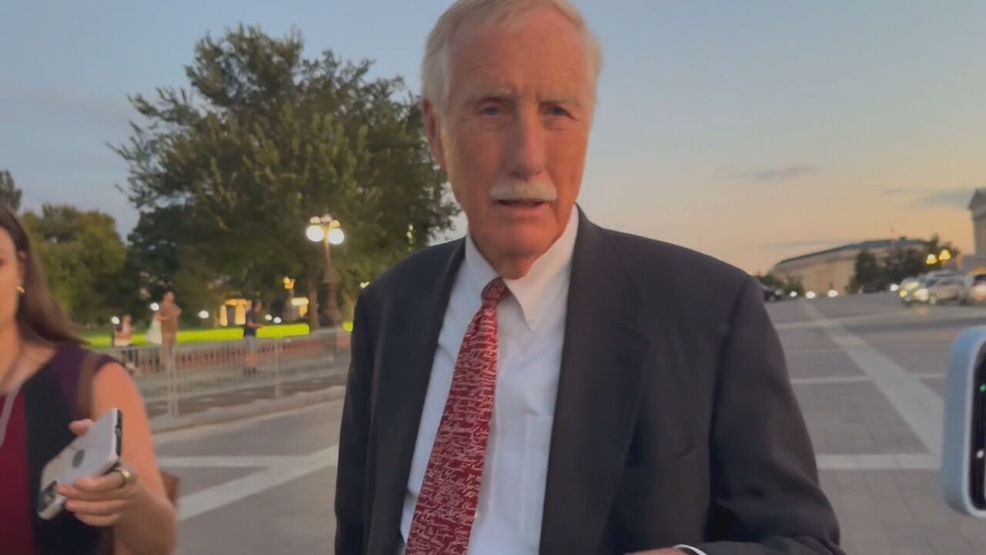Sen. King says he may switch vote in future government spending bills