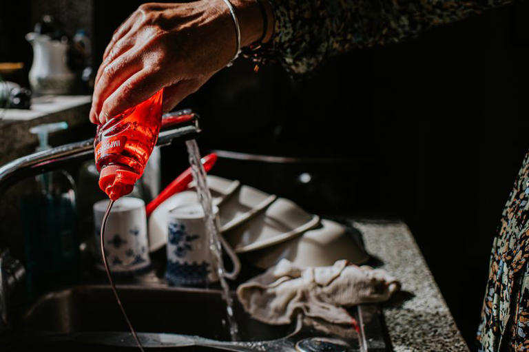 UK households urged to pour washing up liquid down drains to tackle ...