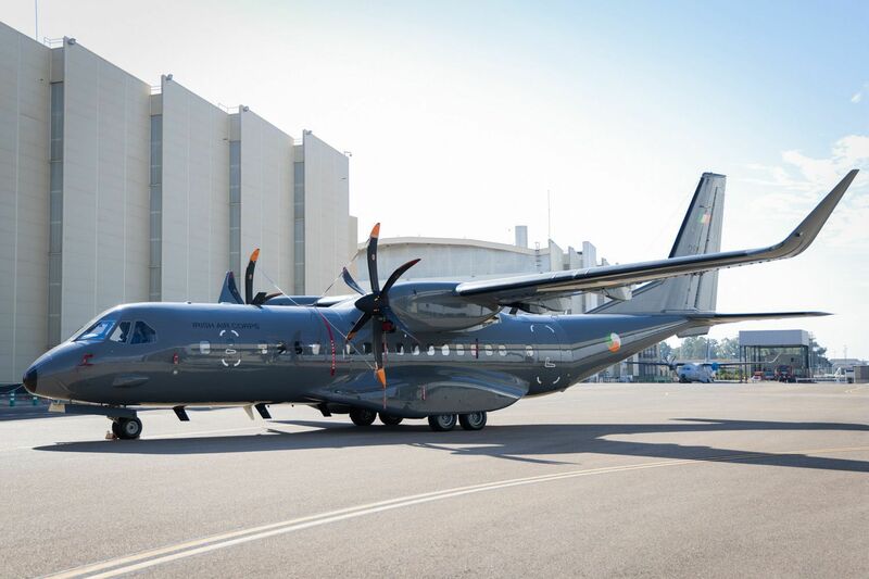 A new Irish military cargo aircraft is expected to arrive at its Dublin ...