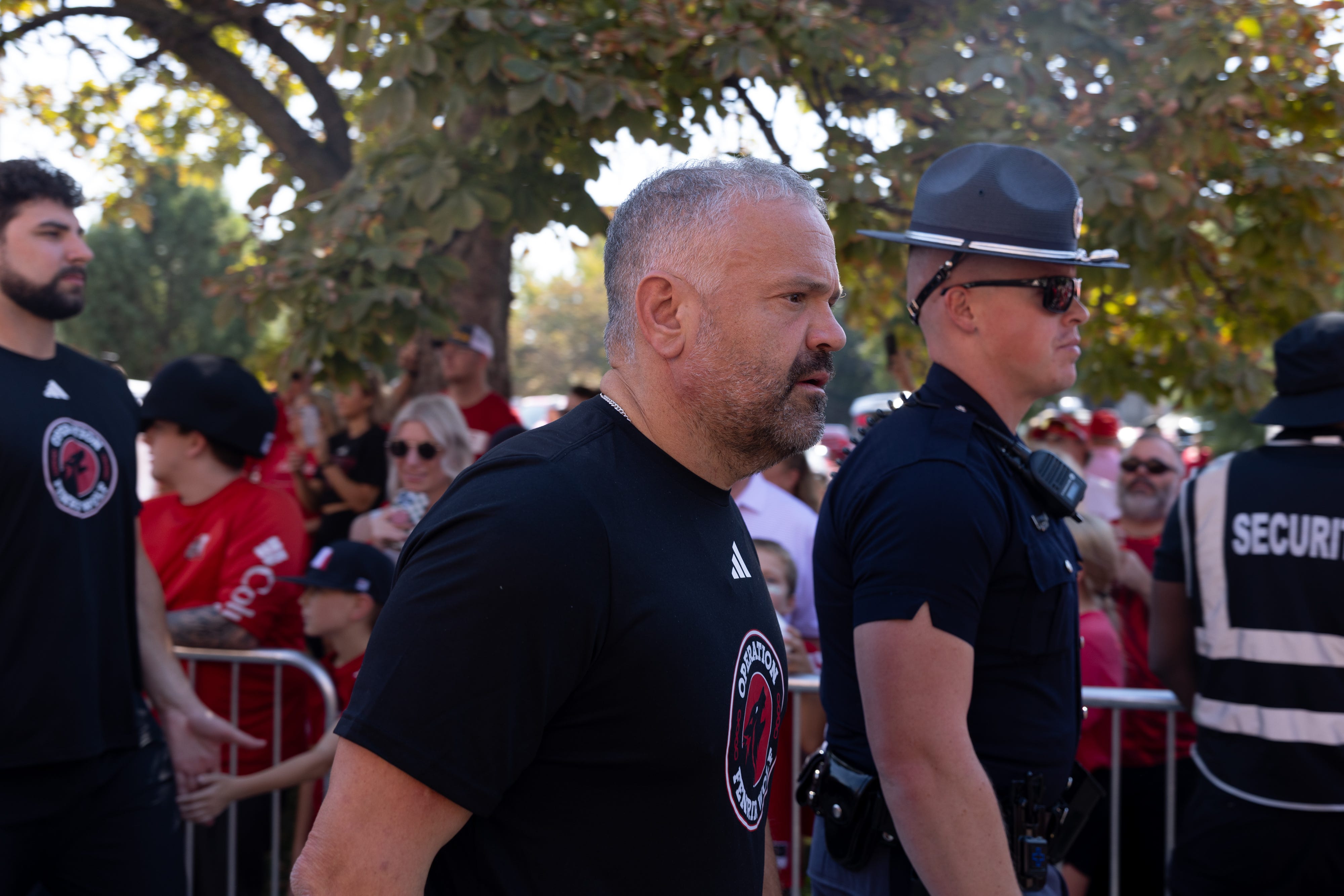 Nebraska football coach Matt Rhule assesses OL play following victory ...