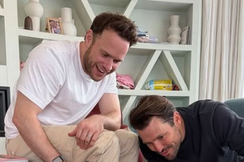 Olly Murs shares rare picture of Mark Wright and Michelle Keegan's ...