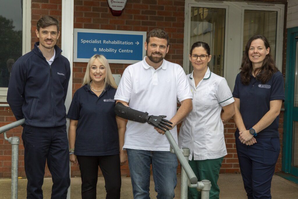 Amputee farmer becomes first NHS patient to get new super advanced ...