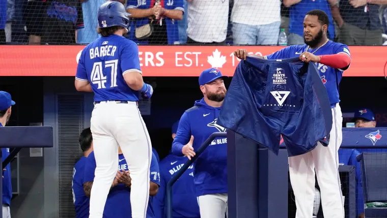 Blue Jays home run jacket, explained: How Toronto sluggers celebrate ...