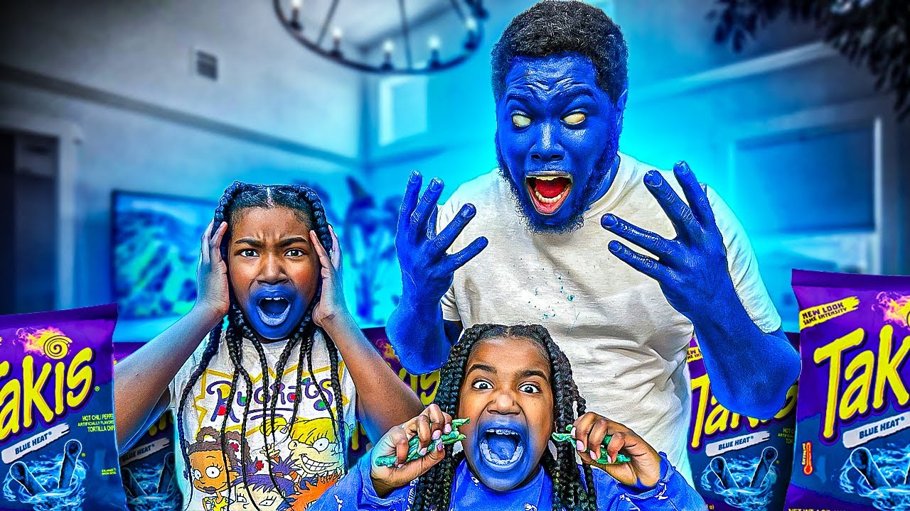 Dad Eats Takis Cereal, Turns Into Zombie—Instant Regret