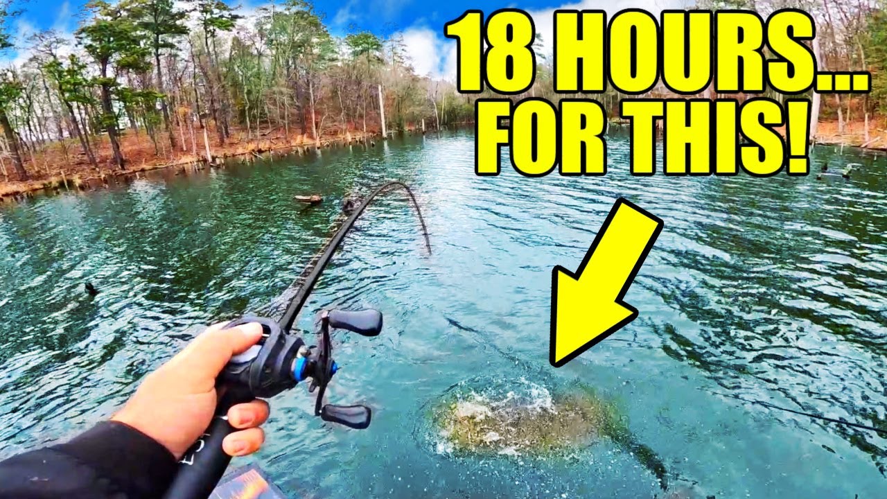We drove 18 hours to catch these fish, he is back