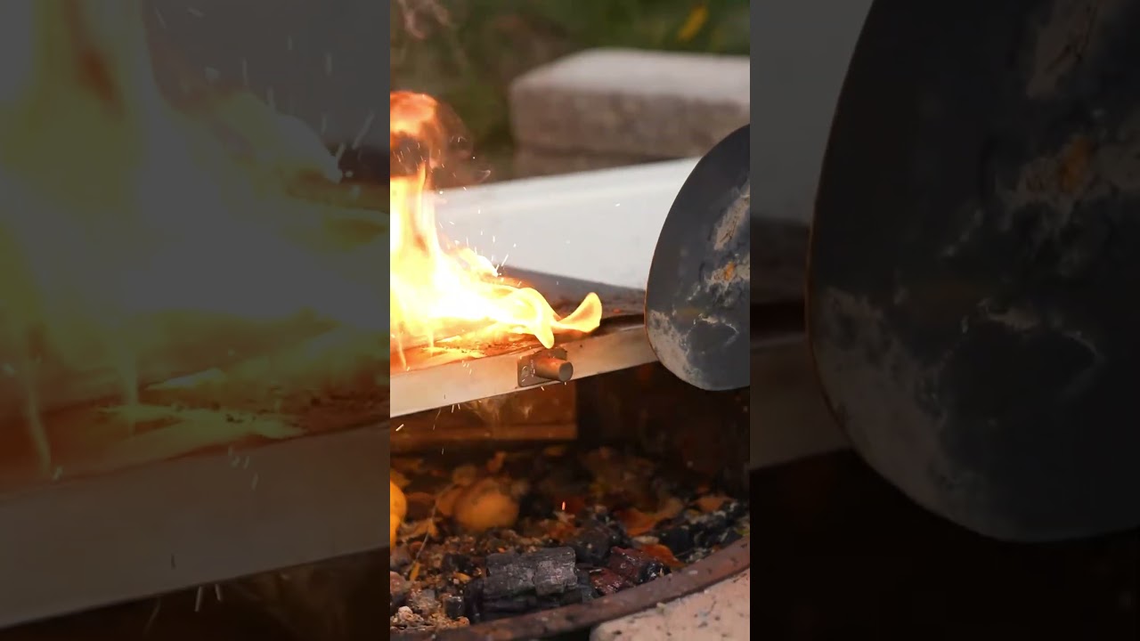 Testing whether thermite can break a metal lock safely