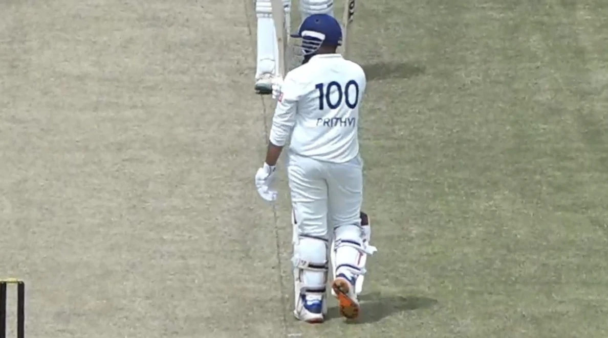 Prithvi Shaw Scores Century Against Mumbai Ahead of Ranji Trophy 2025-26