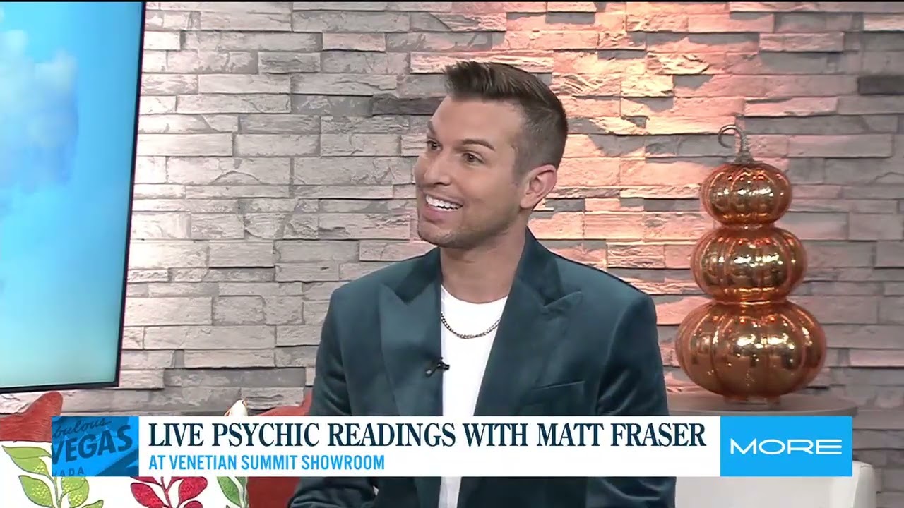 Matt Fraser reads live audience tonight in Las Vegas