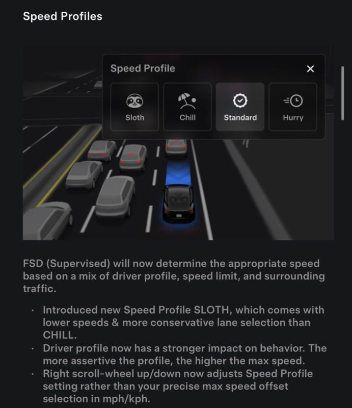 Tesla Rolls Out Massive FSD Update That Mirrors Your Driving Style
