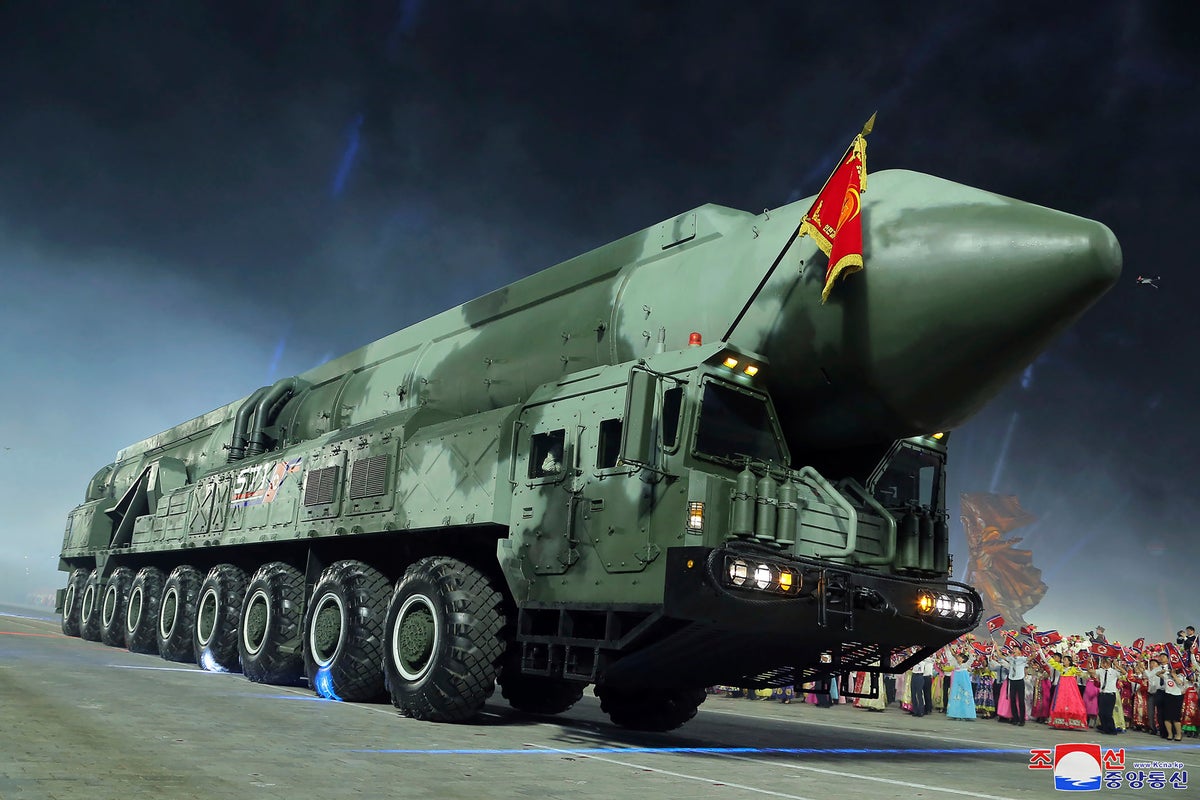 The weapons North Korea unveiled at massive military parade