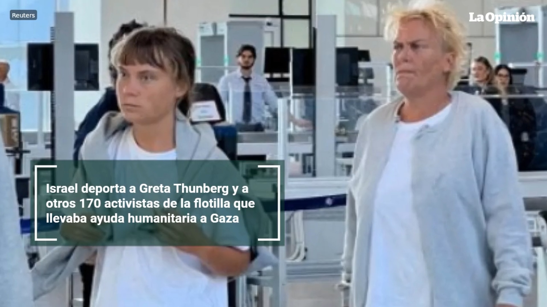Israel deporta a Greta Thunberg y a otros 170 activistas de la flotilla ...