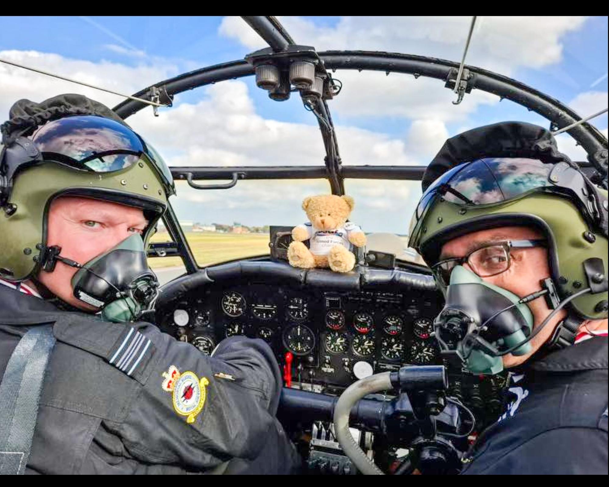 Local teddy bear travels the world with the armed forces