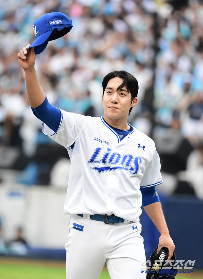Won Tae-in Waka's 2nd game, 6 scoreless innings, perfect pitch