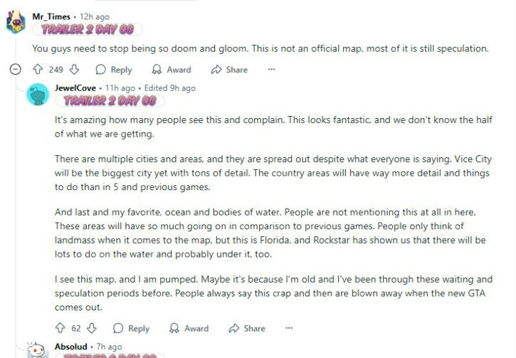 GTA 6's map is reportedly about 3 times bigger than GTA 5's; fans ...
