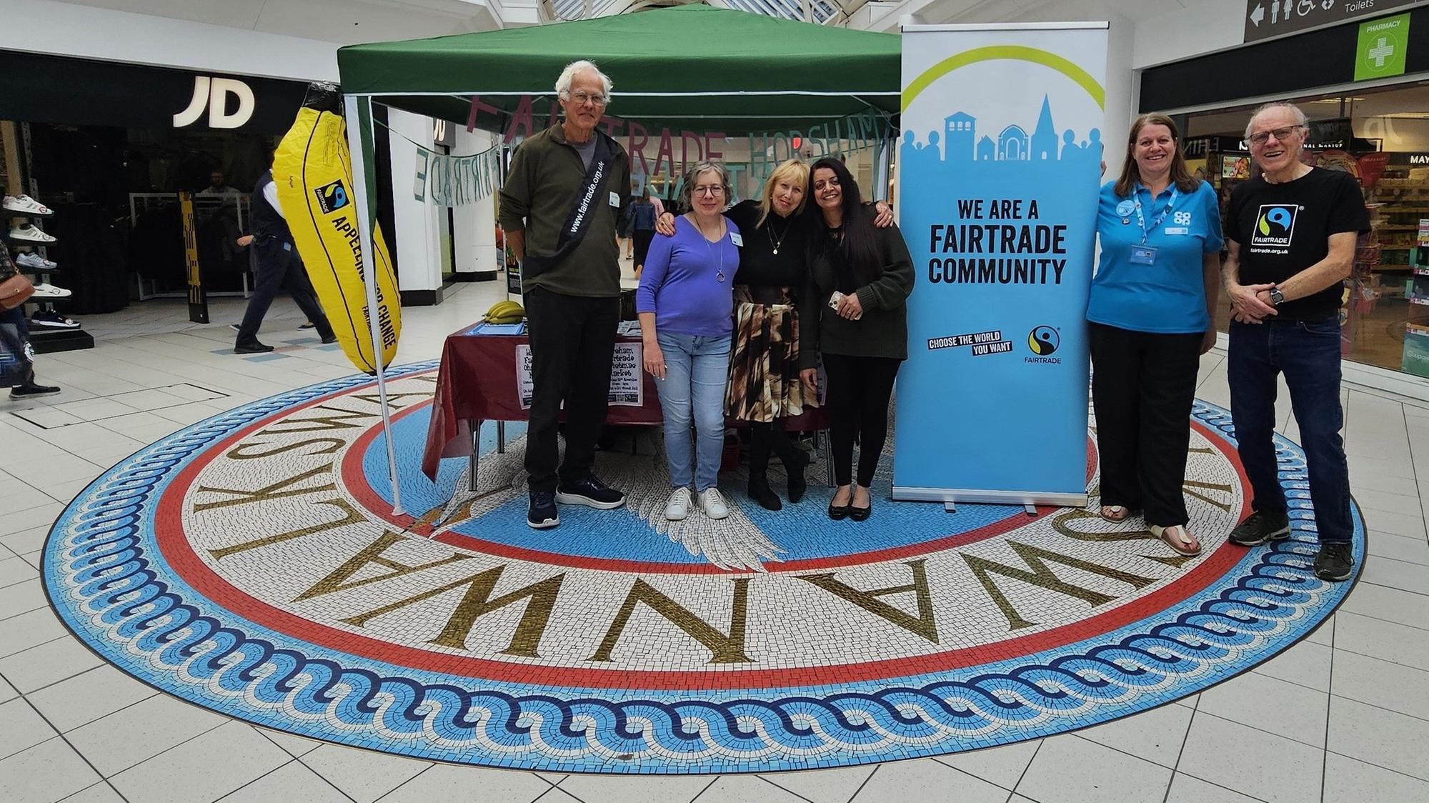 Brewing up a storm in Swan Walk for Fairtrade Fortnight!