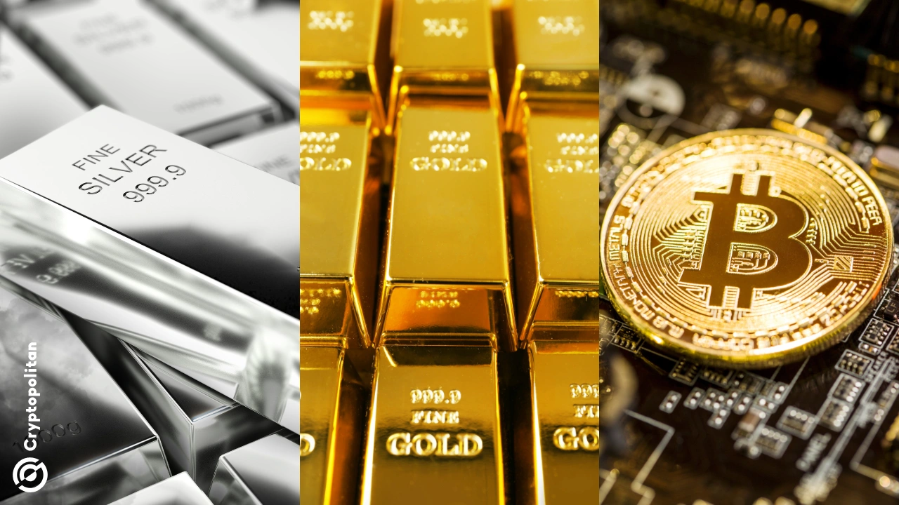 Silver broke out above $50, once again surpassing the growth of BTC in ...