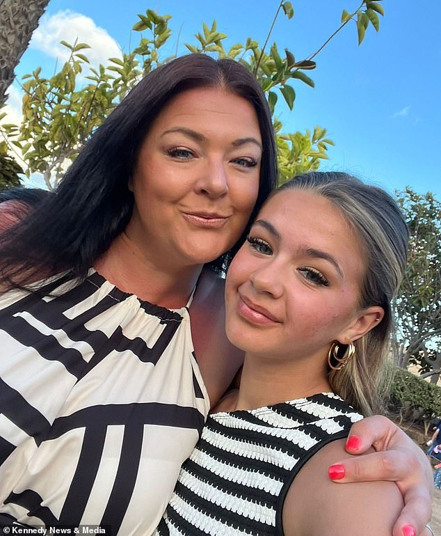 Girl, 13, is suspended for four days from school for wearing 'invisible ...