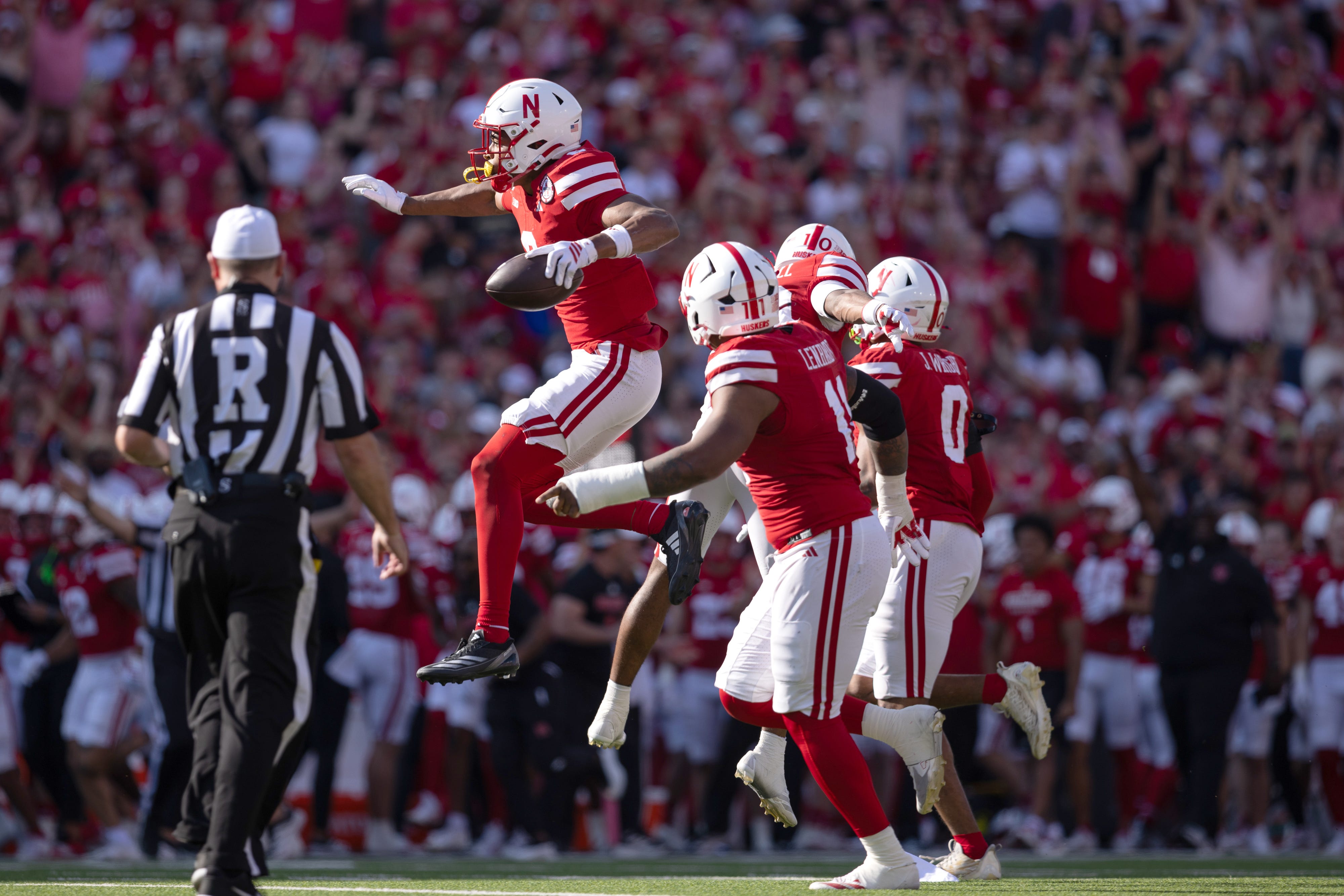 Nebraska football DB DeShon Singleton named Big Ten Defensive Player of ...