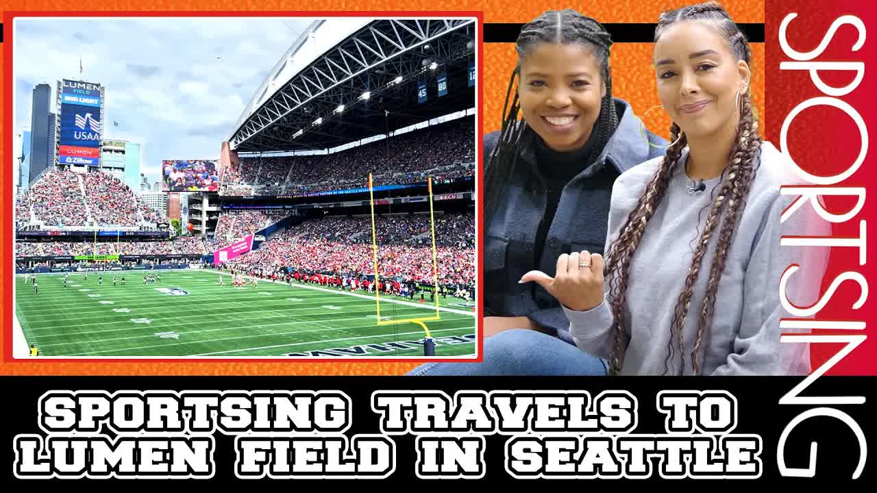 Game day madness at Lumen Field! Seahawks fans go wild with Gloria & Erica