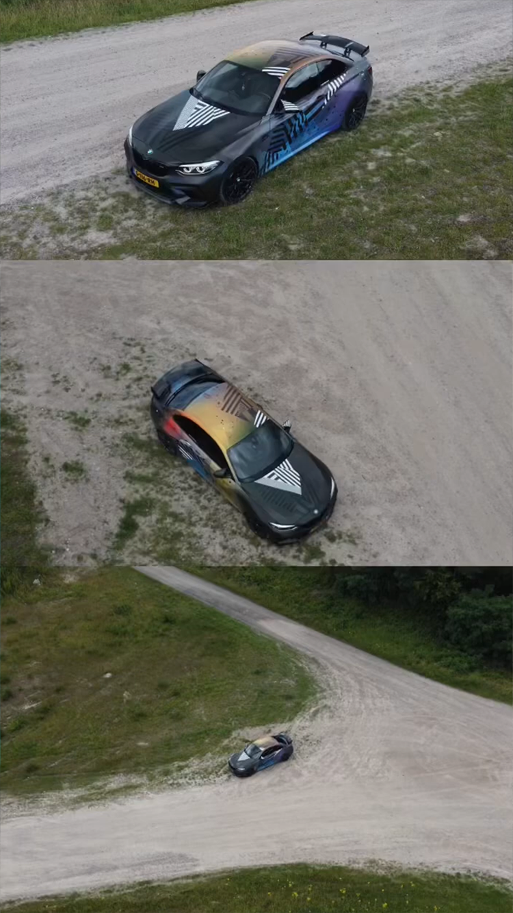 BMW M2 Competition Reflective Wrap