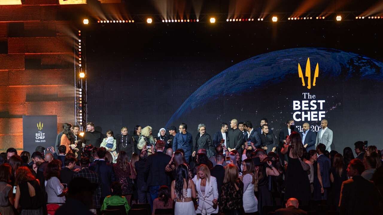 Milán se viste de gala en la noche de los “The Best Chefs Awards 2025”