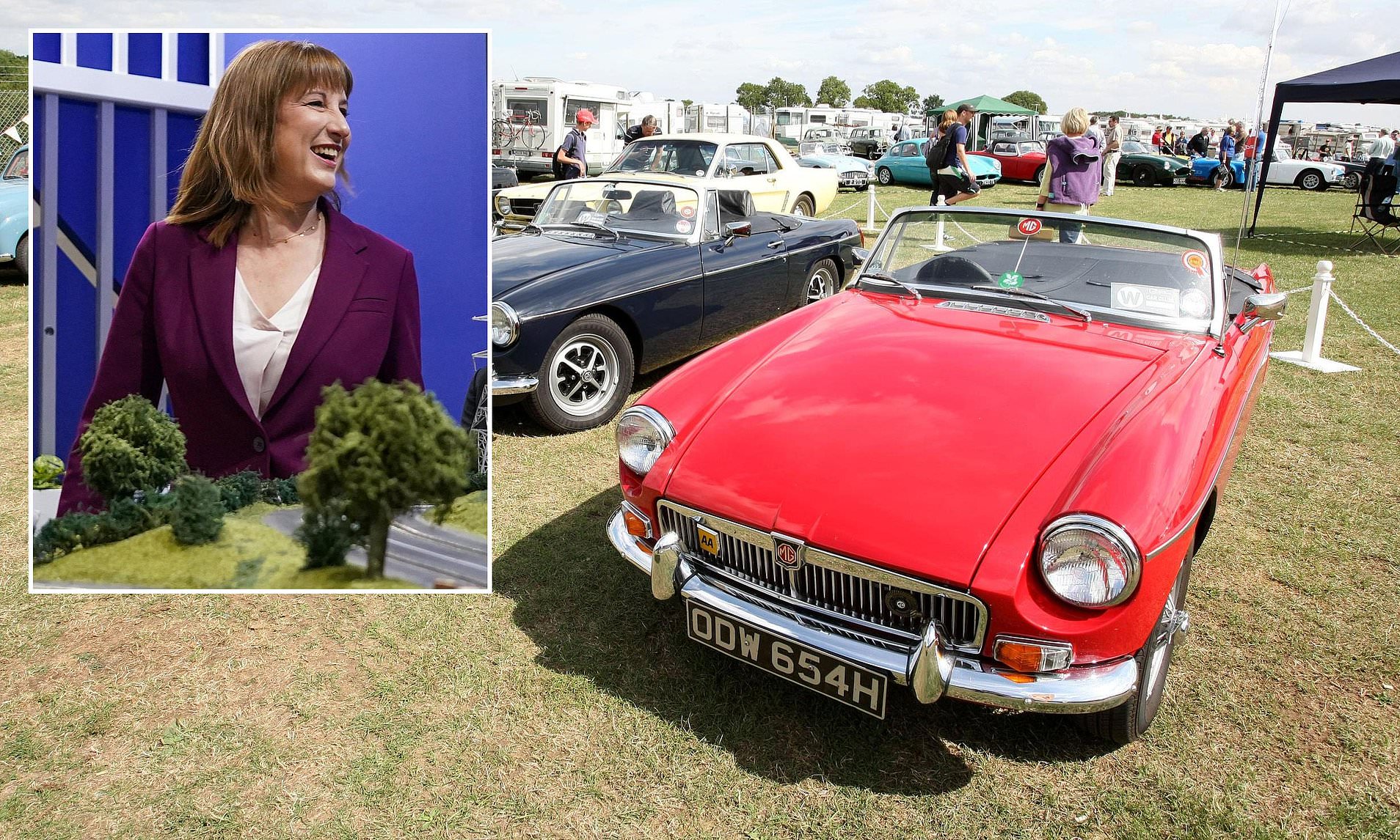 Rachel Reeves could target classic cars in Budget by scrapping 40-year ...