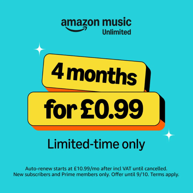 Amazon unveils 99p Amazon Music deal before Prime Day