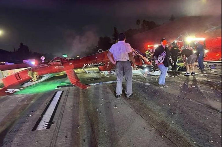 Sacramento helicopter crash witnesses tell of 'mind-blowing' horror as ...