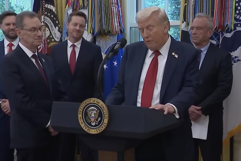 Hiltzik: There's much less than meets the eye in Trump's 'historic ...