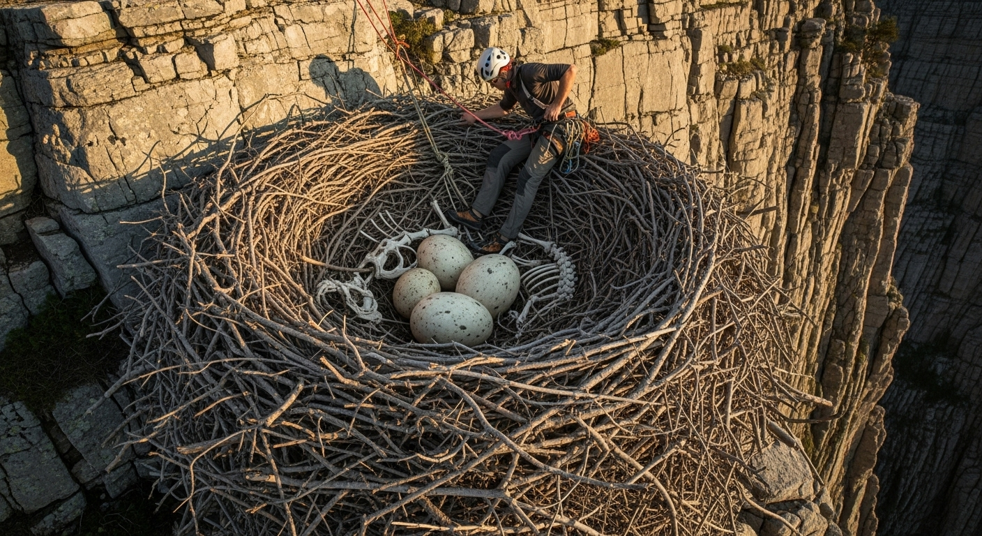 Une découverte fascinante : des nids de vautours géants cacheraient des ...