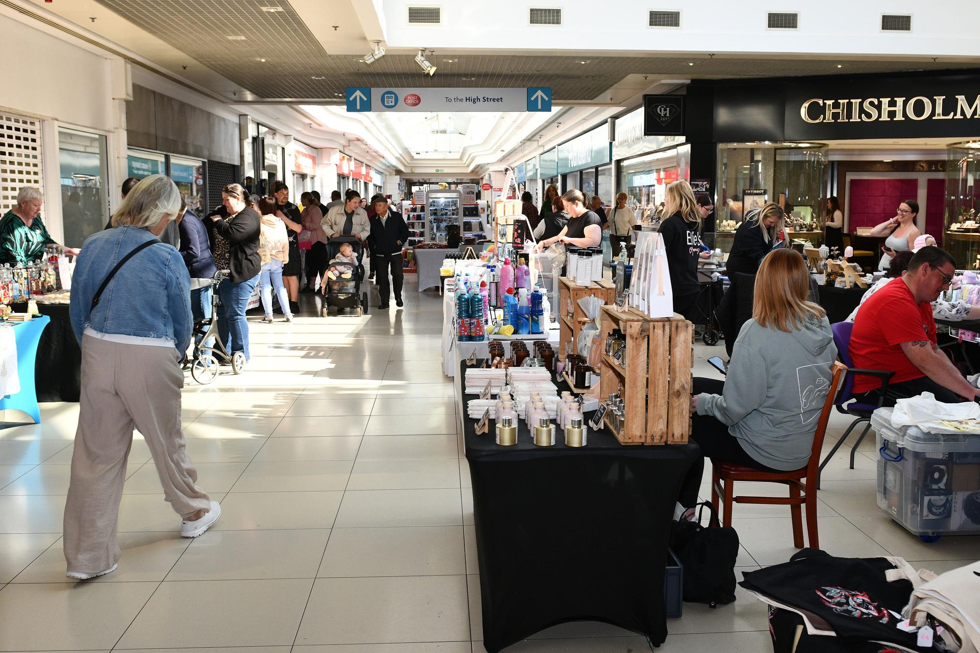 Horror-themed Blackheart Market returns to Falkirk shopping centre