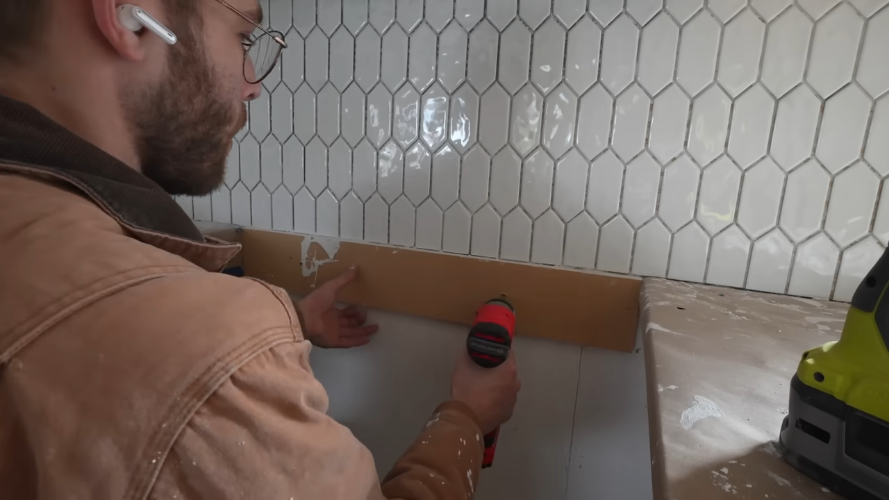 How to get pro results on a DIY backsplash and save money