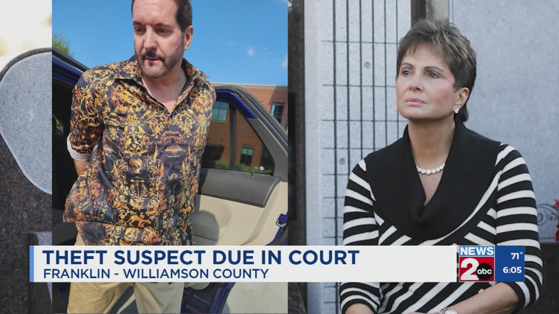 Man accused of stealing from Nancy Jones due in court