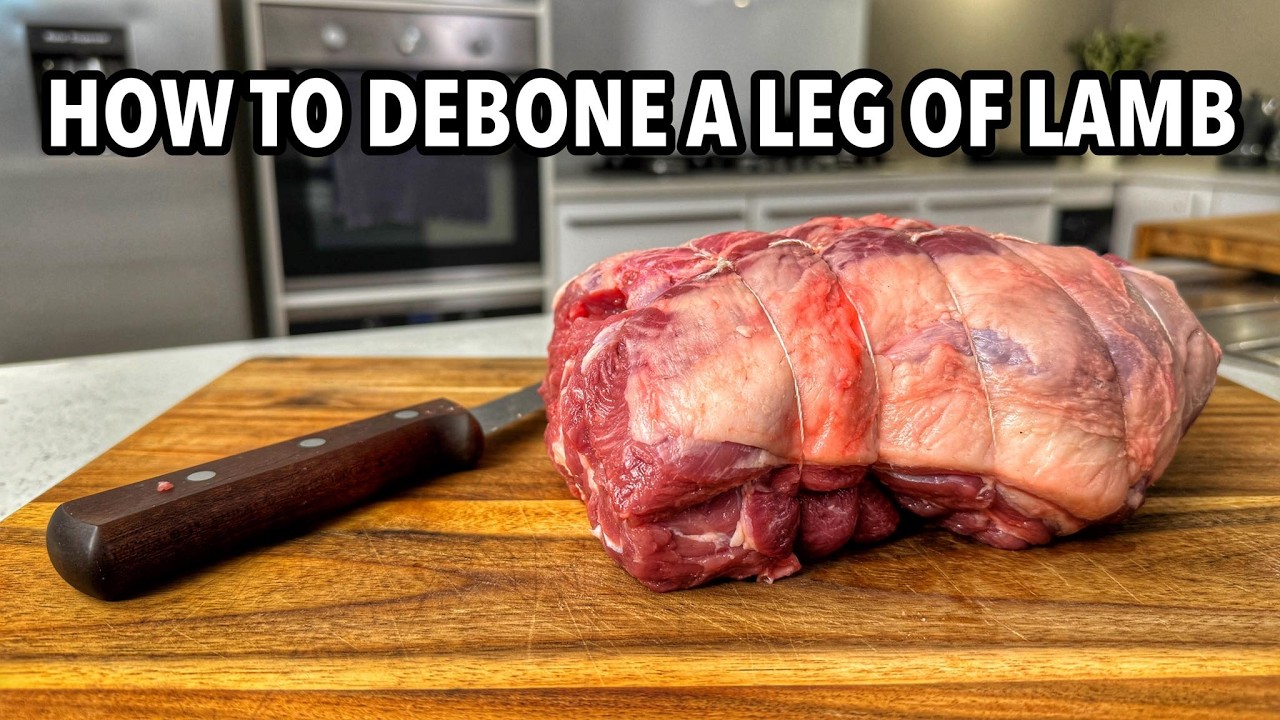 How to Debone a Leg of Lamb Easily