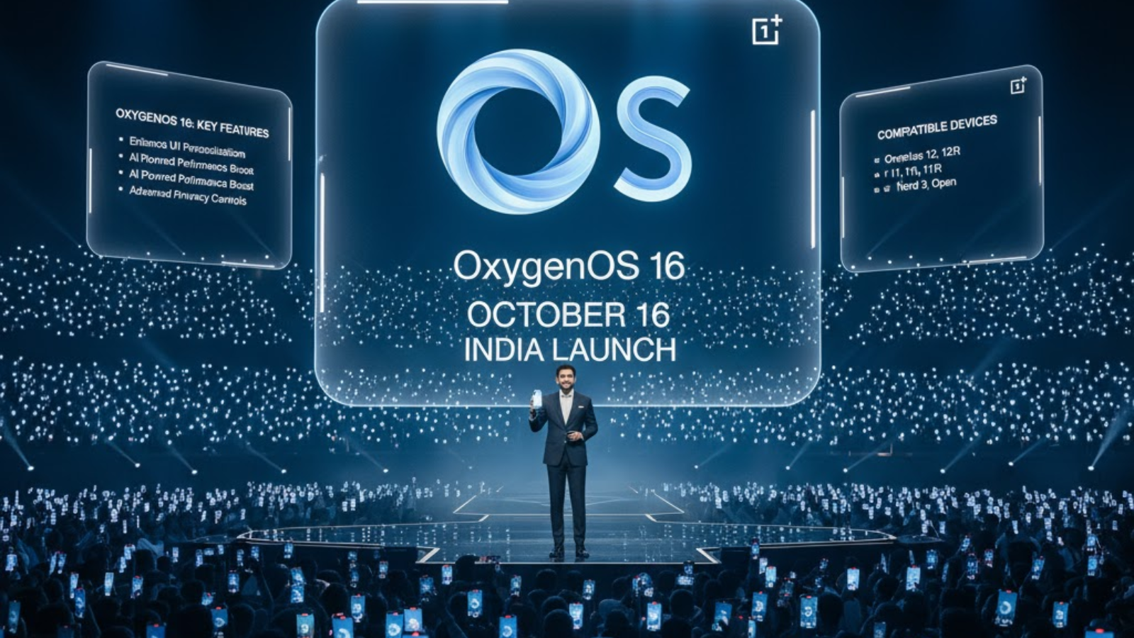 OnePlus OxygenOS 16 India Launch On October 16: Full List Of Eligible ...