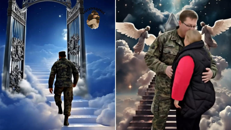 Russian AI trend shows war widows a final goodbye