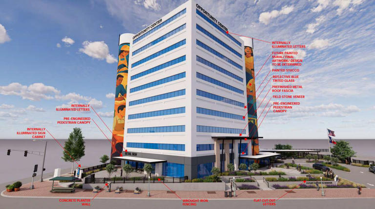 New S.A. high-rise draws attention for its reflective design
