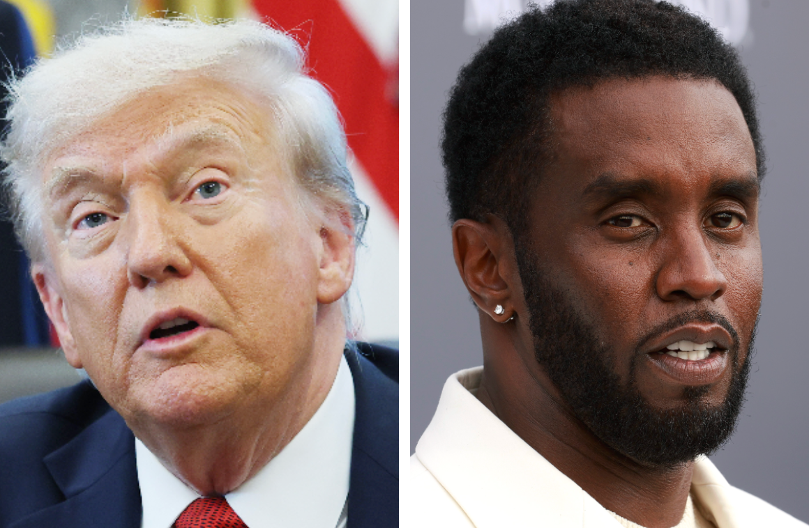 Donald Trump says Diddy asked him for a presidential pardon following ...