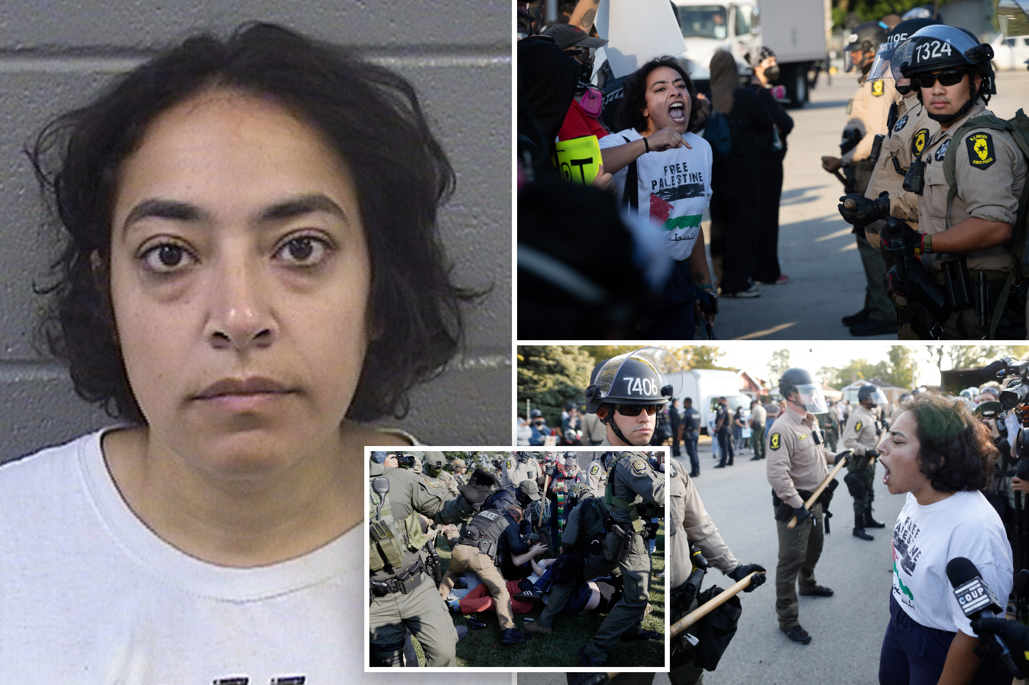 Far-left professor Eman Abdelhadi charged with violent felonies after Chicago ICE facility riots