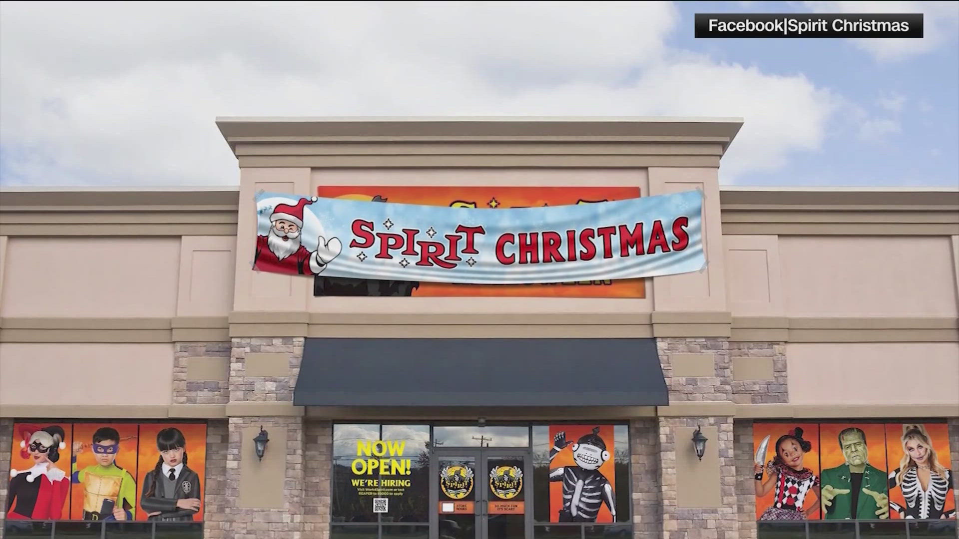 Spirit Halloween' opening 30 Christmas locations across the US