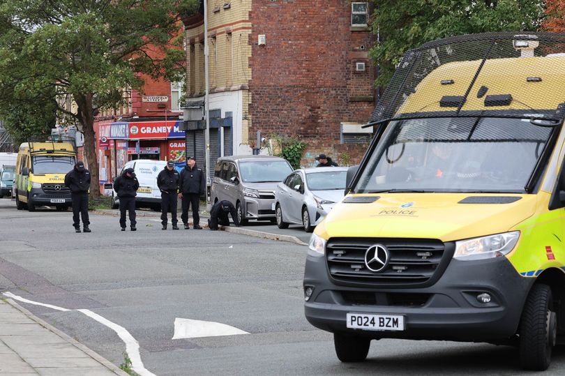 'Seven shots' fired as car chased man through streets of Liverpool