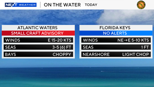 Coastal flood advisory continues as scattered showers, storms move ...