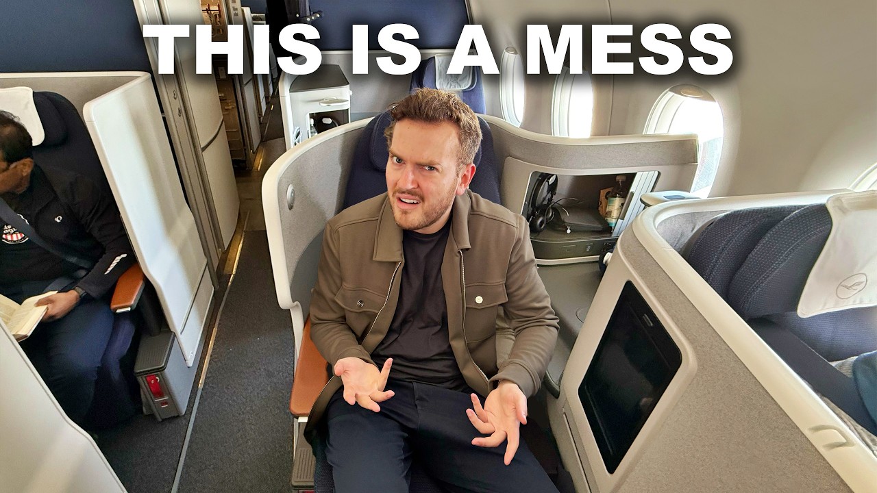 Lufthansa business class is a mess (even with Allegris)