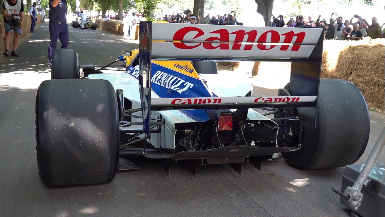 Formula 1 Engine Sounds – Goodwood Festival of Speed