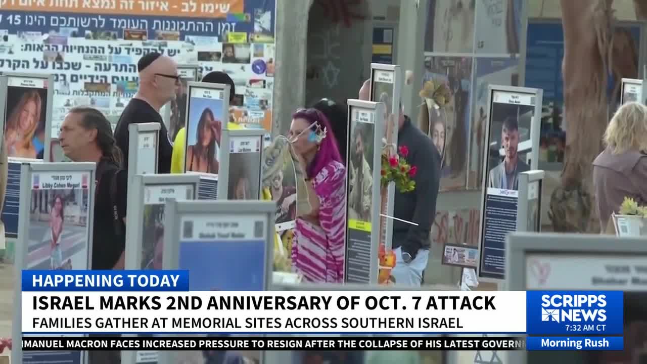 Israel marks two years since Hamas's October 7 attacks that killed ...
