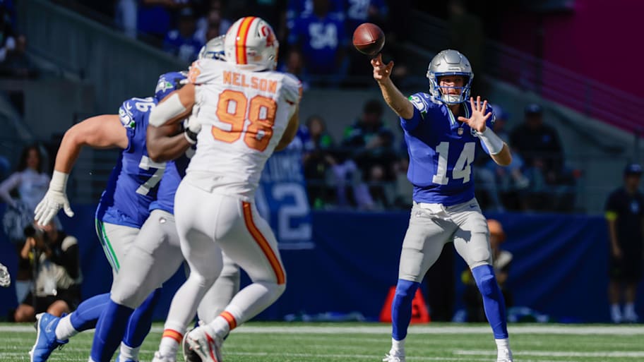 Advanced stats say Seahawks' Sam Darnold is having one of NFL's best QB ...