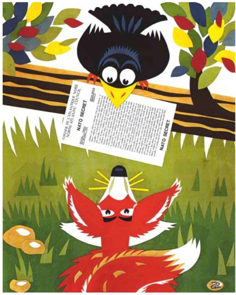Archive of paranoid NATO security posters