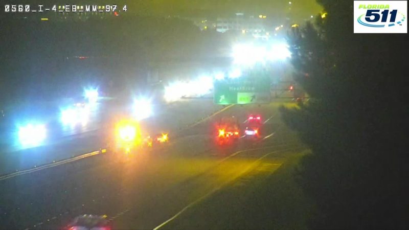 Semi hits Tesla stopped in middle of I-4, killing driver: FHP